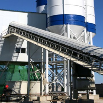 What is the ISO system for concrete mixing plants?